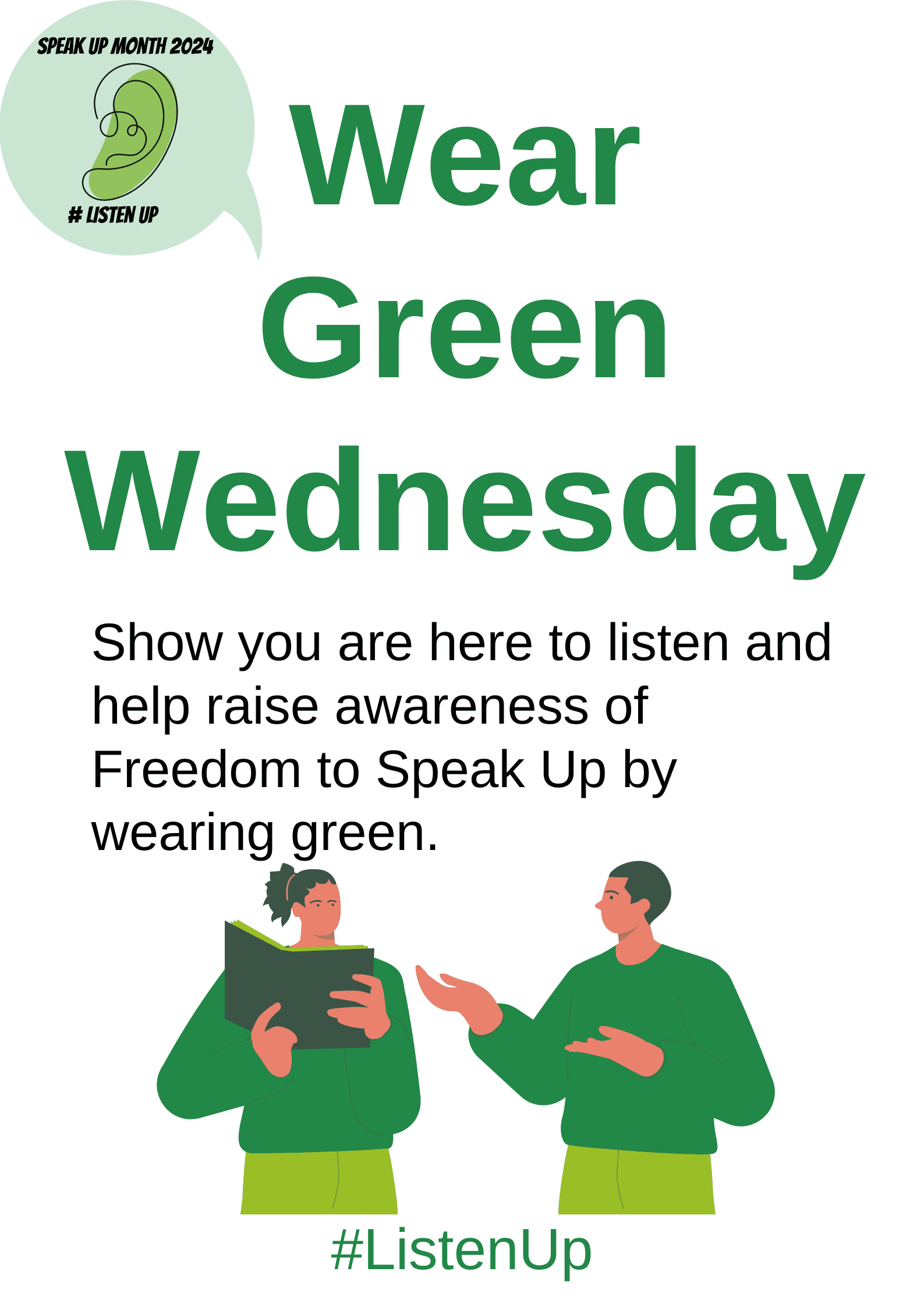 Speak Up Month 2024 - National Guardian's Office